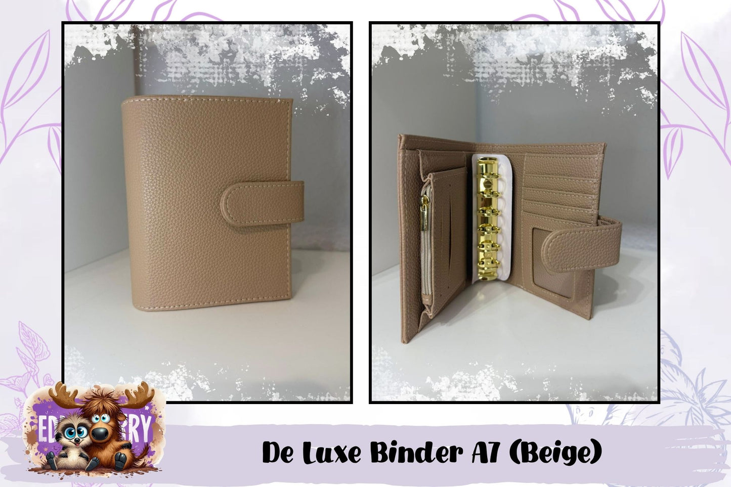 De Luxe Binder A7 (Beige) – EddyBerry